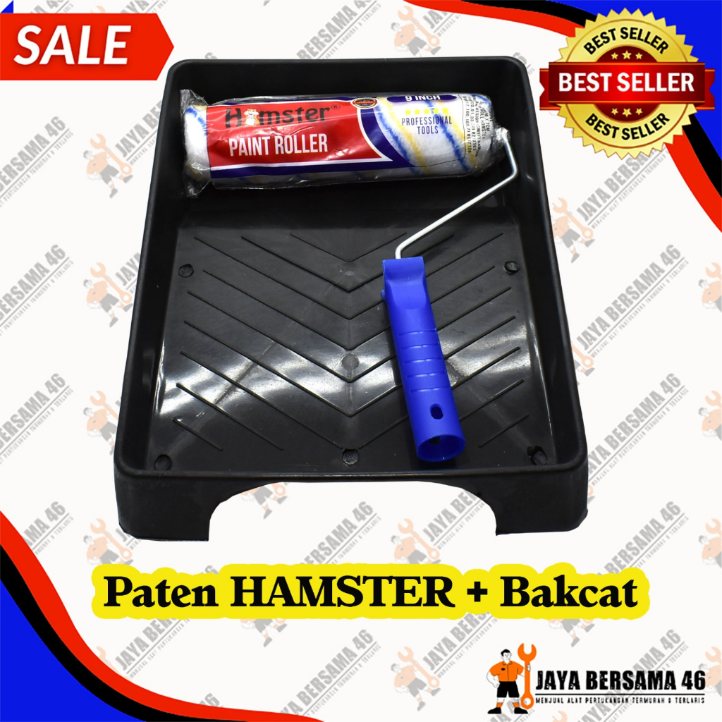 Jual KUAS ROLL PATEN COPOT BESAR 9" / PAINT ROLLER / BAK BAKI CAT ...