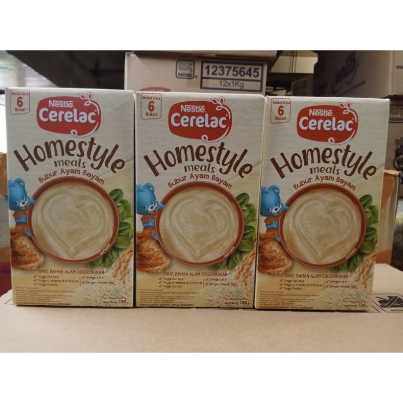 Jual Nestle Cerelac Homestyle 120gr | Shopee Indonesia