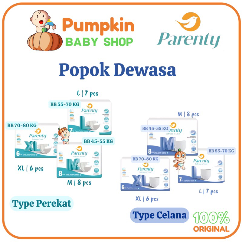 Jual Parenty Popok Dewasa / popok dewasa Perekat dan Celana | Shopee ... Jual Parenty Popok Dewasa / popok dewasa Perekat dan Celana | Shopee ...