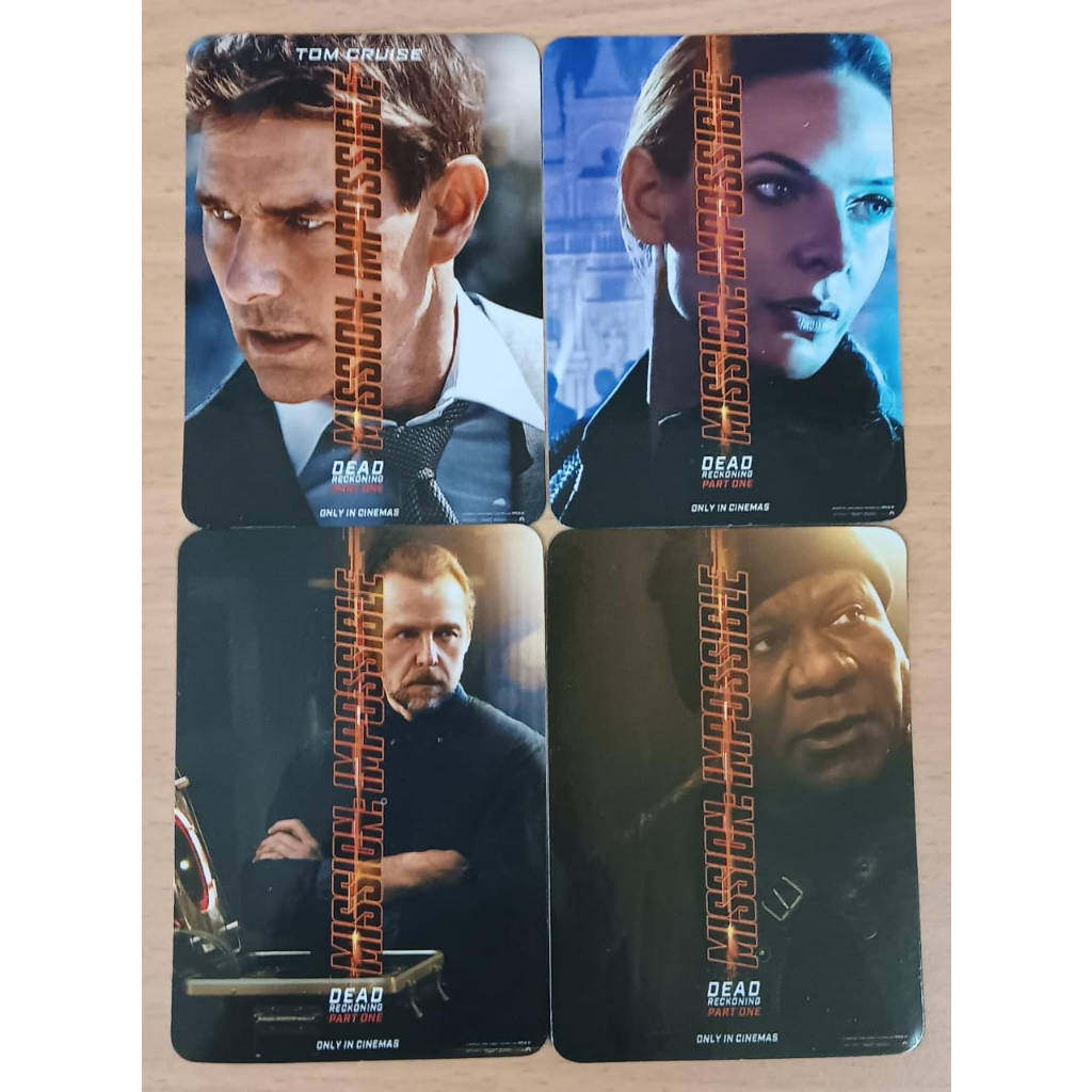 Jual Cinepolis Official Photocard Mission: Impossible Dead Reckoning ...