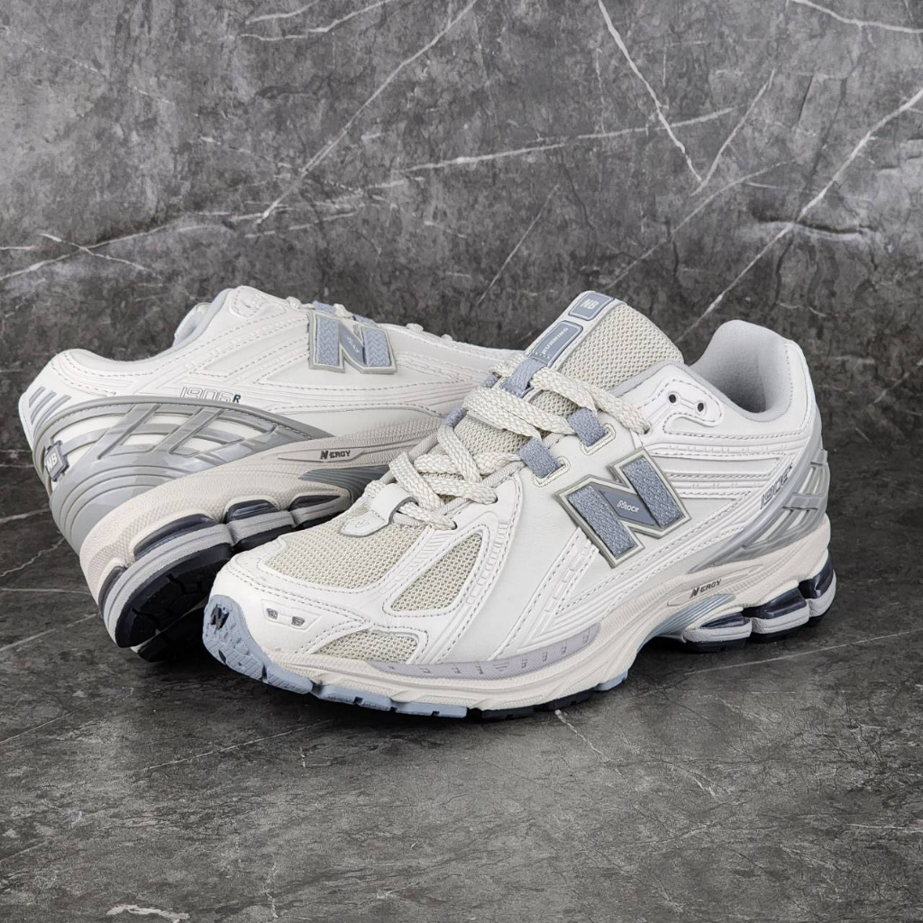 Jual SEPATU NEW BALANCE 1906R WHITE GREY ORIGINAL BNIB FULL TAG BARCODE ...