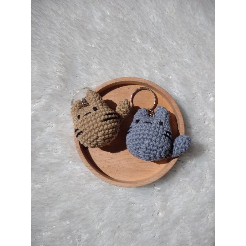 Jual MINI CAT AMIGURUMI KEYCHAIN GANTUNGAN KUNCI KUCING RAJUT | Shopee ...
