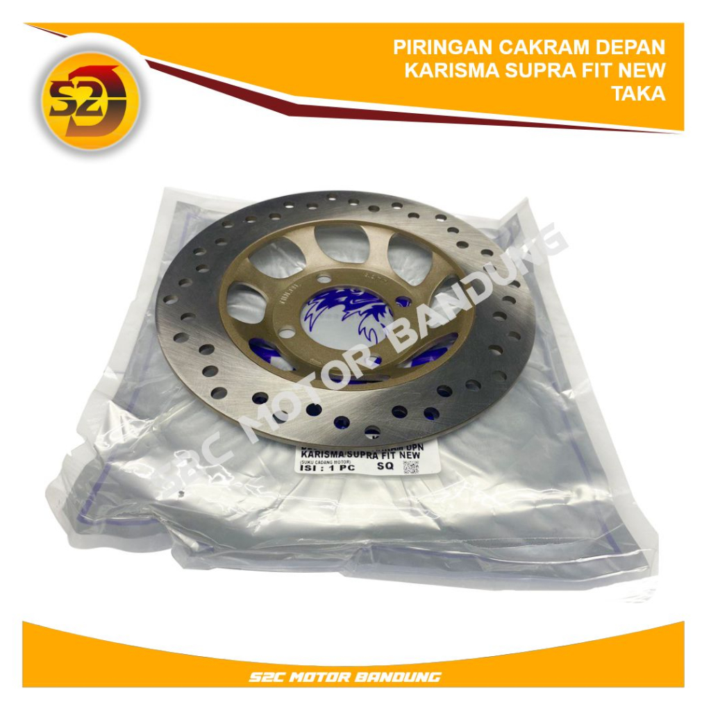 Jual PIRINGAN CAKRAM DEPAN KARISMA SUPRA FIT NEW SUPRA X 125 TAKA | Shopee Indonesia