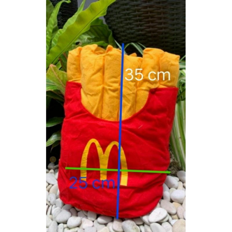 Jual Bantal McD MC Donalds Kentang Burger Bic mac Ice Cone Cream READY ...