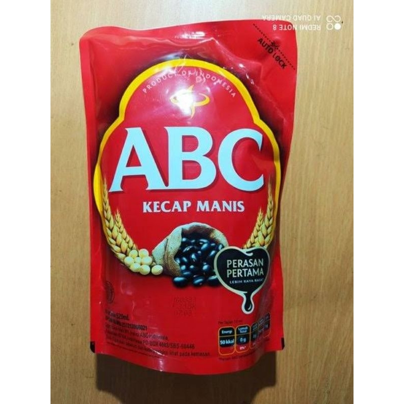 Jual Kecap manis ABC pouch kemasan 520ml | Shopee Indonesia