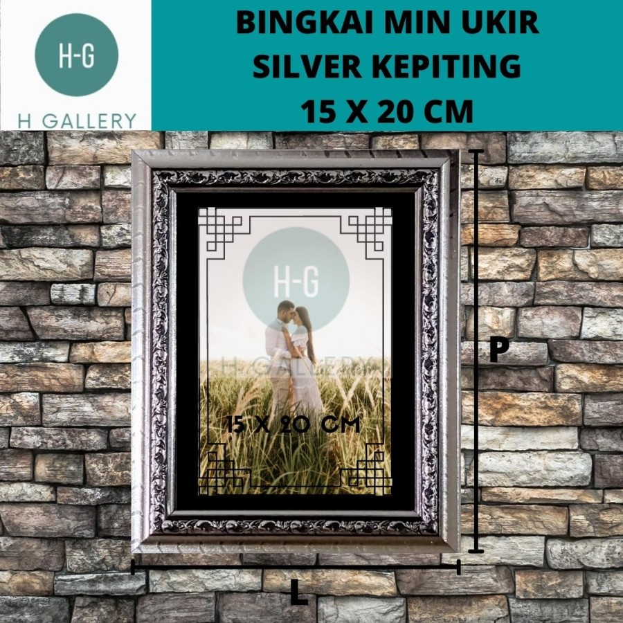 Jual 6R - BINGKAI / FIGURA FOTO BINGKAI 6R MINIMALIS (15 X 20 CM ...