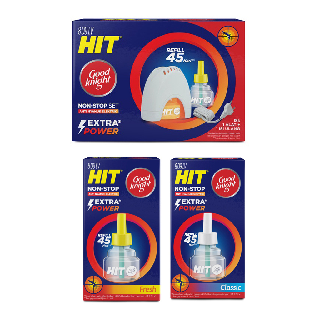Jual HIT Elektrik Non-Stop / Xpress - Obat Nyamuk Elektik ( Alat ...