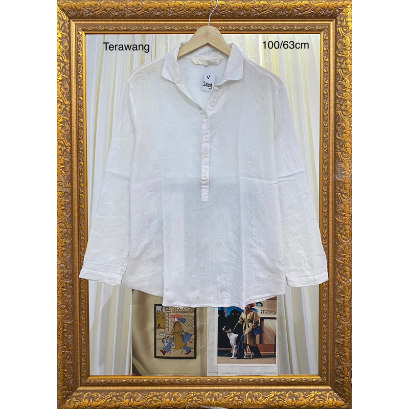 Jual BLOUSE PUTIH Blouse/Kemeja putih Formal dan Santai /kemeja putih ...