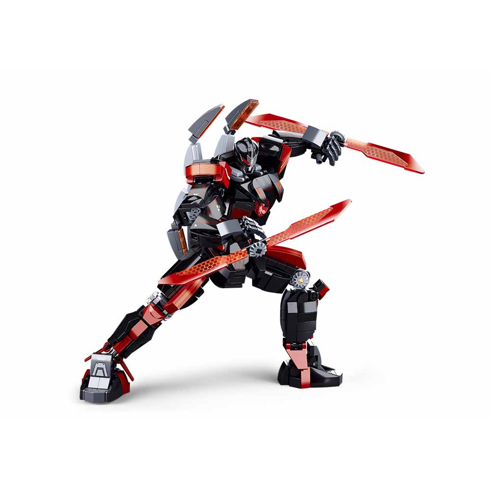 Jual Sluban Shadow Mecha - Robot Samurai Warrior M38-B1120 | Shopee ...