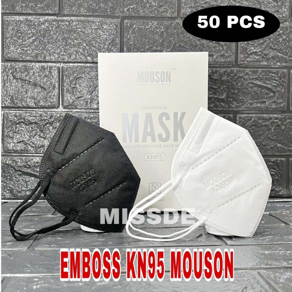 Jual MASKER KN95 PRO MOUSON ISI 50 PCS | Shopee Indonesia