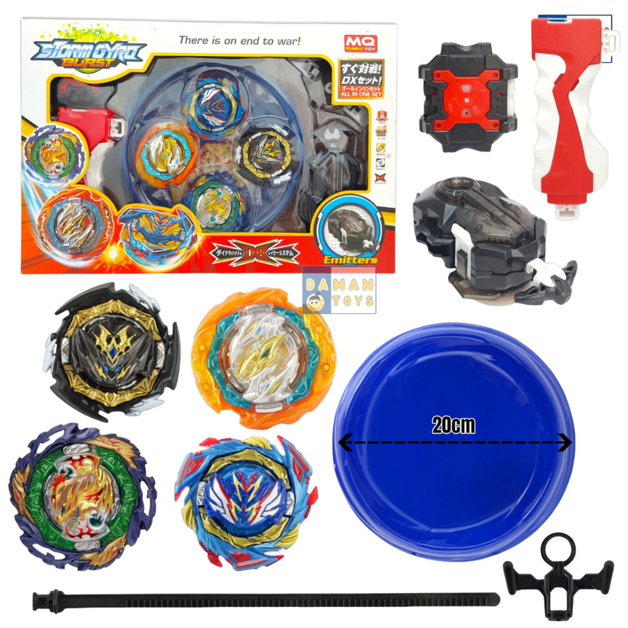 Jual BEYBLADE SET + ARENA BEYBLADE SAVIOR VALKYRIE DYNAMITE BELIAL ...