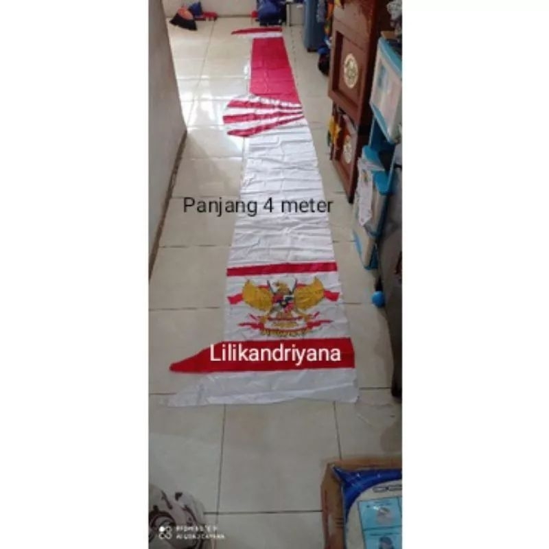Jual Grosir Bendera Indonesia Merah Putih Plat Merah 4 dan 5 meter ...