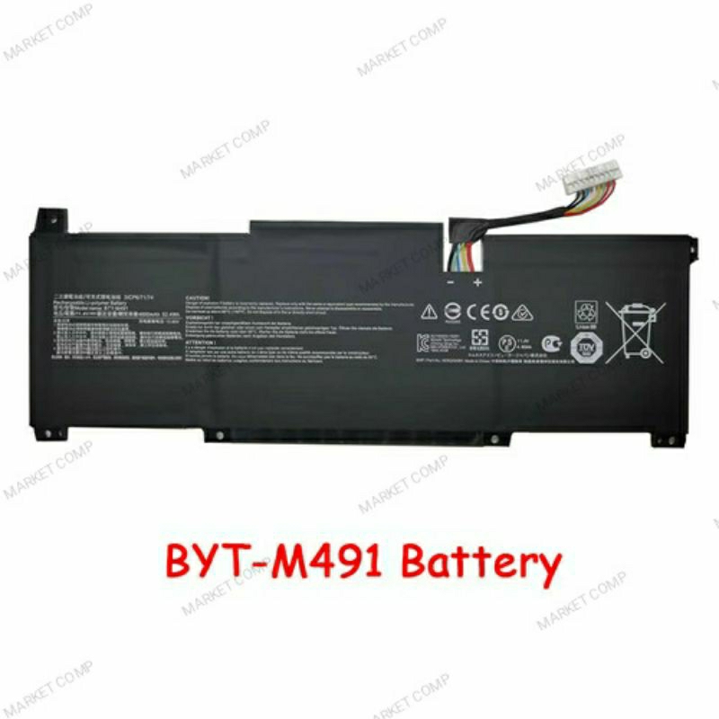 Jual INTERNAL BATTERY BATERAI LAPTOP NOTEBOOK GAMING MSI MODERN 15 A10M ...