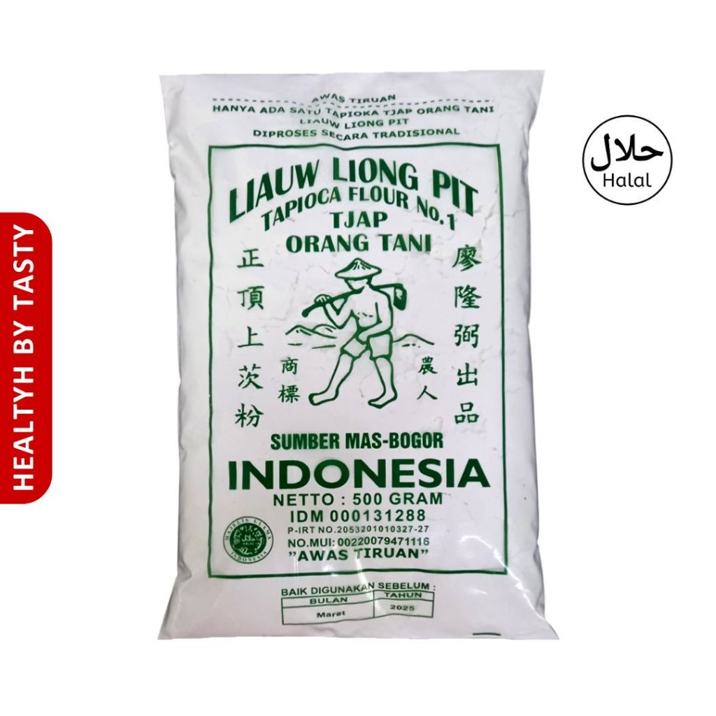 Jual Tepung Tapioka Sagu Tani Liauw Liong Pit Cap Orang Tani | Shopee ...
