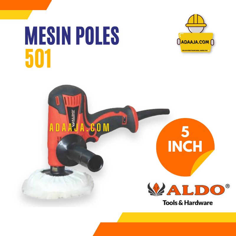 Jual Mesin Poles 5" Aldo Alat Polisher Mobil 5 Inch | Shopee Indonesia