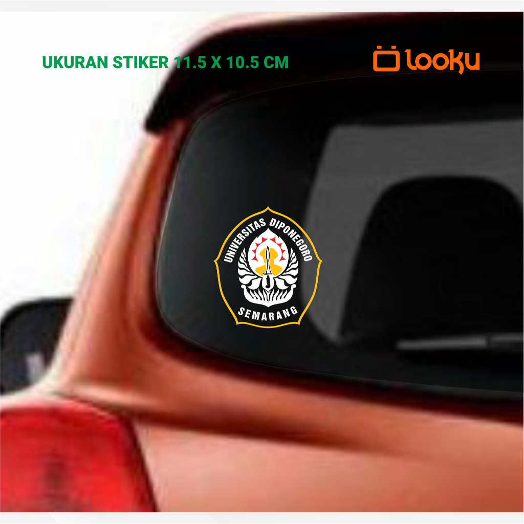 Jual Stiker universitas diponegoro undip warna - stiker laptop, mobil ...