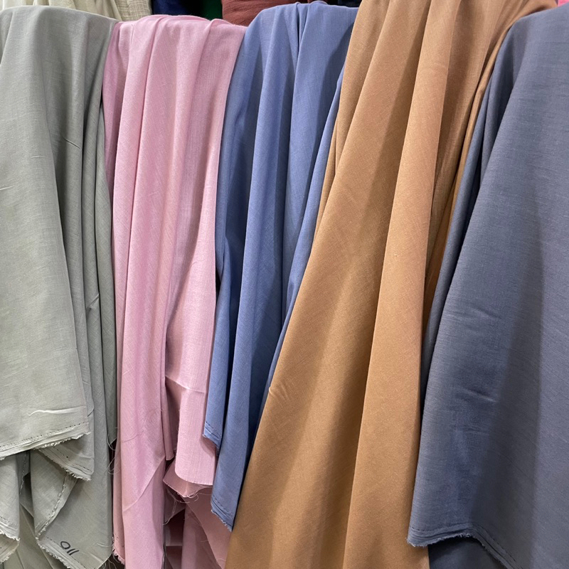 Jual kain katun paris Voal Premium (harga per 130 CM) | Shopee Indonesia