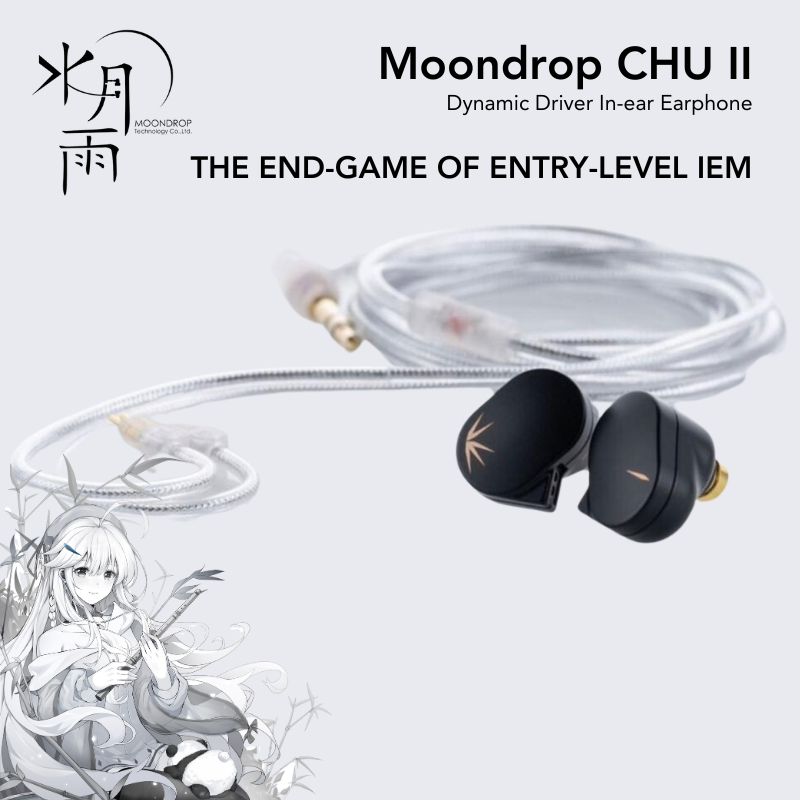 Jual MOONDROP CHU II Dynamic Driver In-ear Earphone | Shopee Indonesia