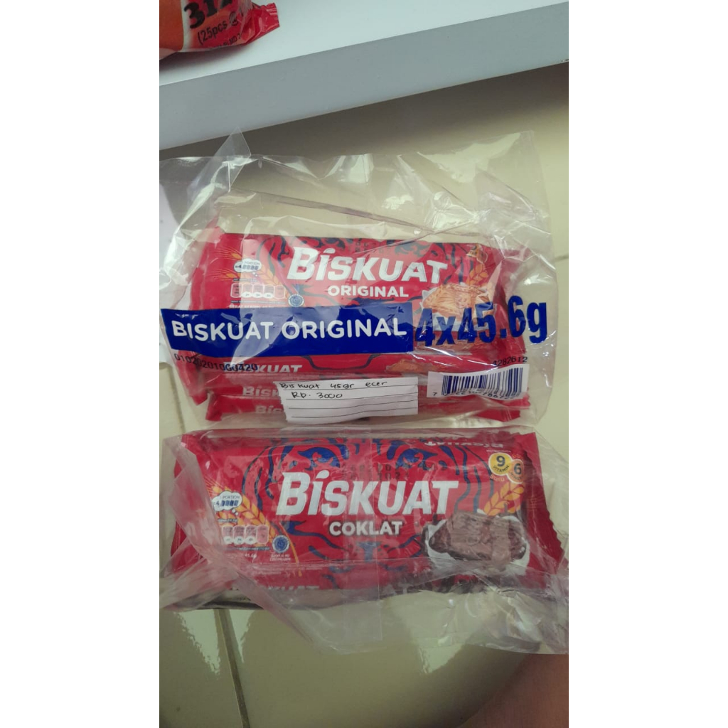 Jual Biskuat Biskuit Susu BIG Size - Netto 45 gr | Shopee Indonesia