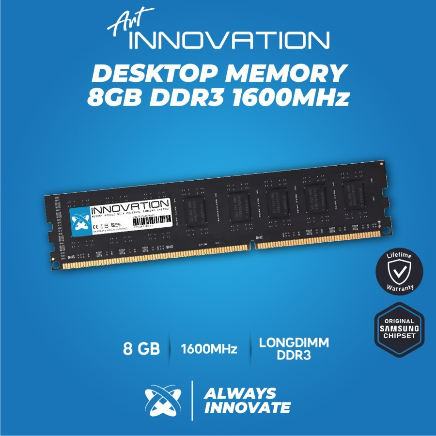 Jual Ram Innovation 8gb Ddr3 Longdim Shopee Indonesia 3169