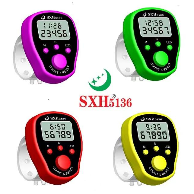 Jual Sxh Tasbih Digital Mini Led Tanggal Jam Modul 306 Shopee