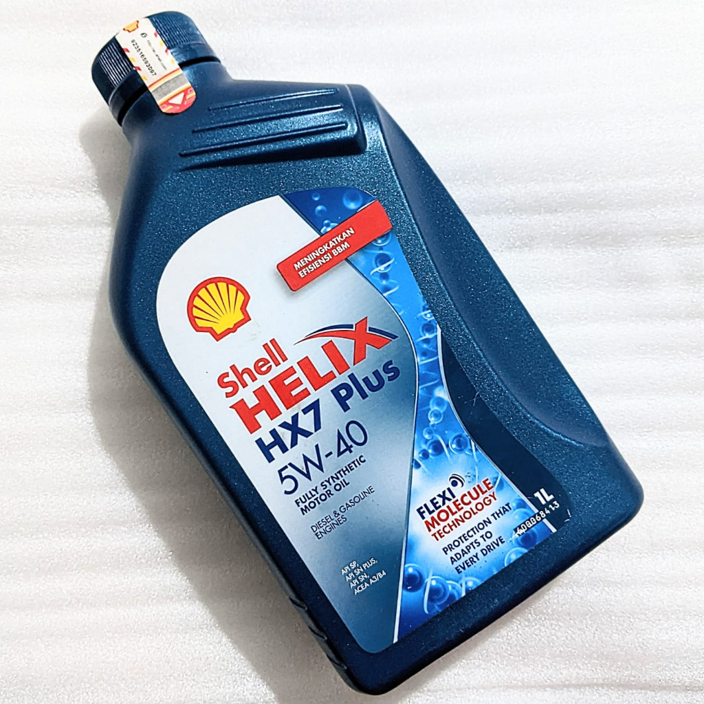 Jual Oli Oil Shell Helix HX7 Plus 5W-40 1L | Shopee Indonesia