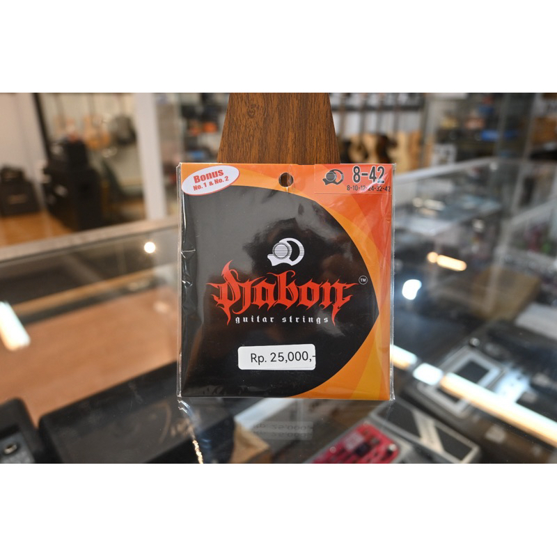 Jual Djabon String 8-42 Senar Gitar Bonus no.1 & 2 | Shopee Indonesia