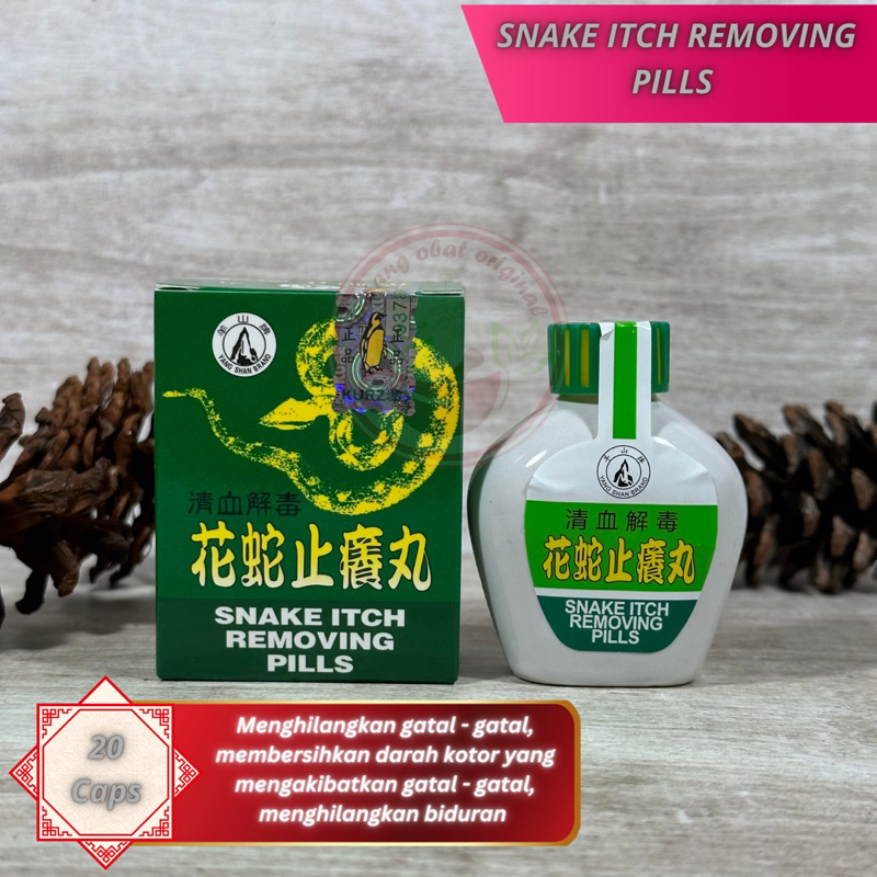 Jual Snake Itch Removing Pills - Obat Gatal | Shopee Indonesia