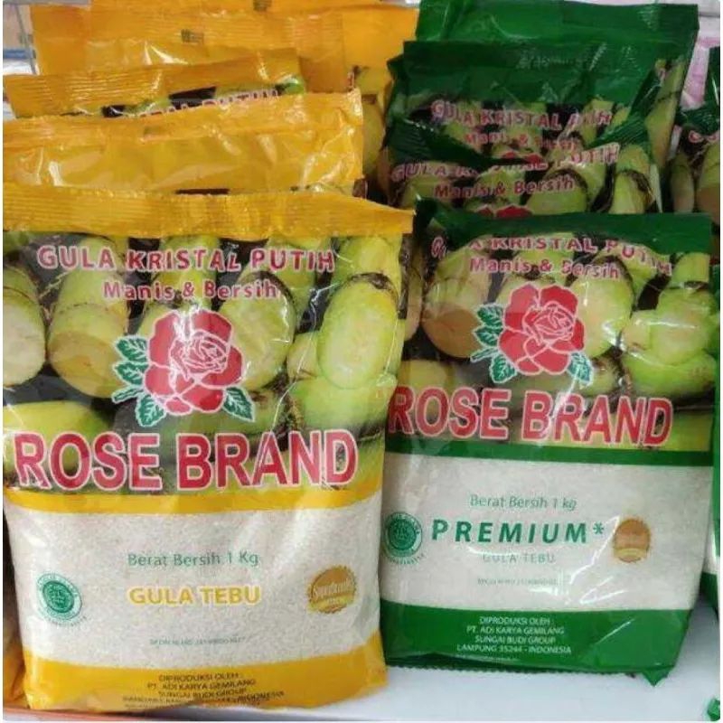 Jual Gula pasir Rose brand kemasan 1 Kg | Shopee Indonesia