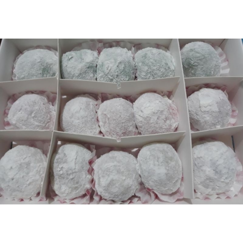 Jual MOCHI PREMIUM (15pcs)/MOCHI ORIGINAL/MOCHI KLASIK (Lembut & Lumer ...