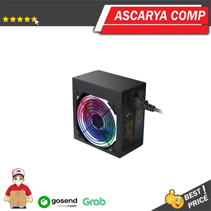 Jual Power Supply PSU Gaming ILLUPRO Fan RGB 6pin 230 watt pure 230w ...