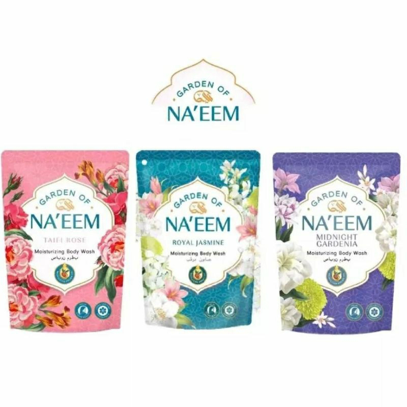 Jual NA'EEM / NAEEM SABUN CAIR / BODY WASH 400 ML | Shopee Indonesia