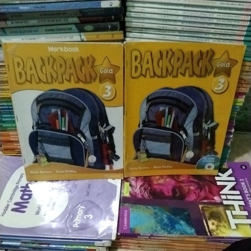 Jual BACKPACK 3 STUDENT BOOK DAN WORKBOOK | Shopee Indonesia