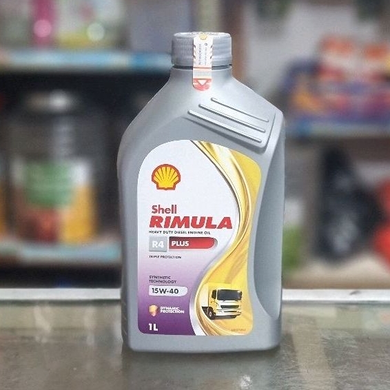 Jual Oli Shell Helix Rimula R4 Plus 15W/40 1L | Shopee Indonesia
