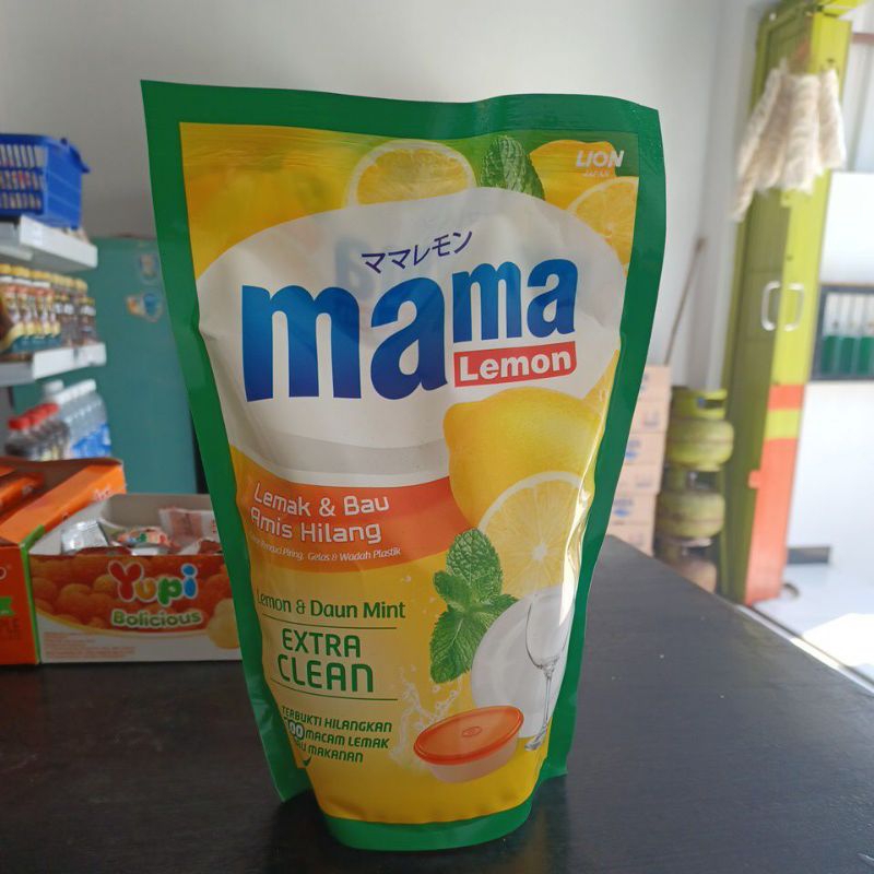 Jual Mama Lemon Cairan Pencuci Piring Refill Ekstrak Lemon 680mL ...