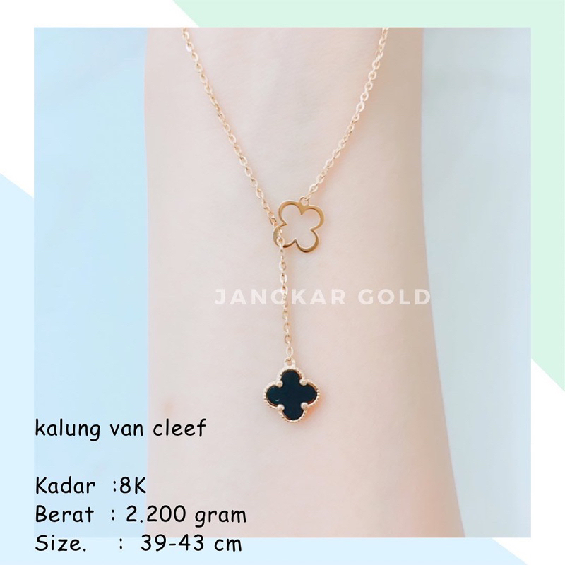 Jual KALUNG VANCLEEF 8K 2.200GR VC VAN CLEEF | Shopee Indonesia