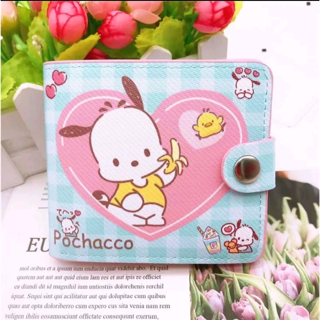 Jual Dompet Lipat Anak Sanrio Hello Kitty My Melody LTS Kuromi ...