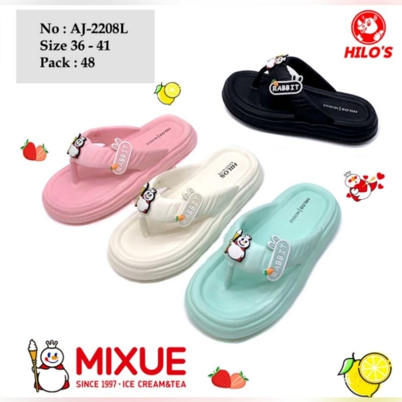 Jual Sandal Mixue 36-40 Hilo's | Shopee Indonesia