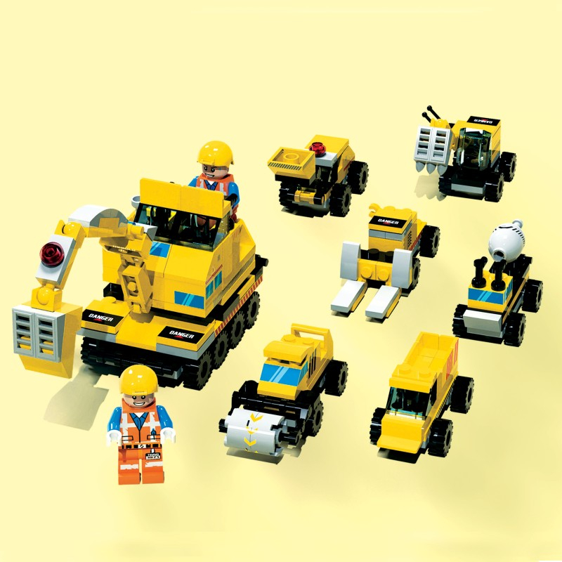 Jual Mainan Anak Balok Brick Mobil Pemadam Kontraktor Kendaraan Tempur ...