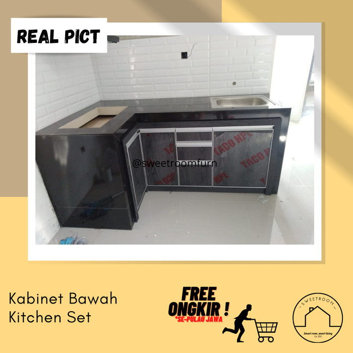 Jual Kitchen Set - Kabinet Bawah Custom- Kabinet Bawah Kitchen Set ...