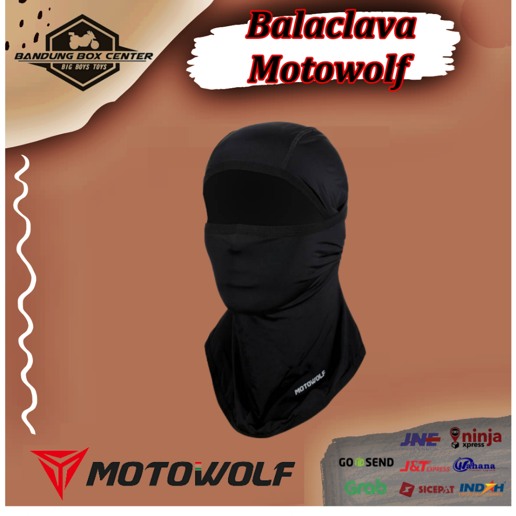 Jual Balaclava Motowolf Masker Helm Tutup Kepala Helm Motowolf | Shopee ...