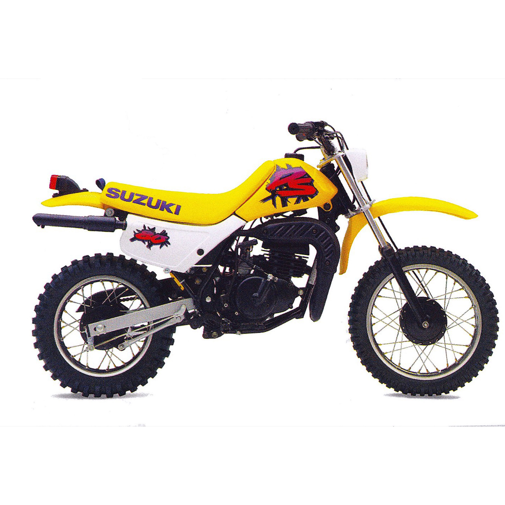 Jual Sticker Decal Suzuki DS 80 1995 hatesix | Shopee Indonesia