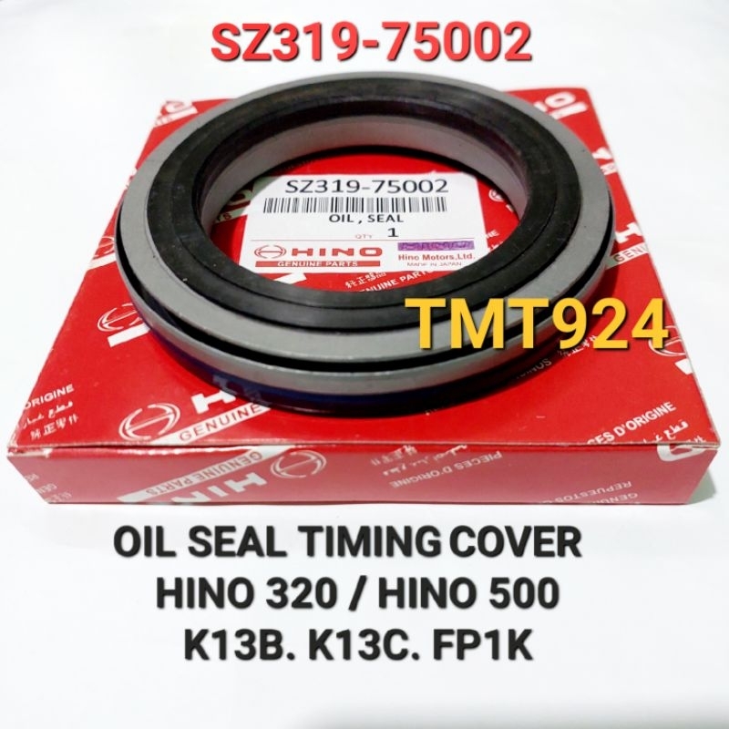 Jual SEAL CRANKSHAFT DEPAN OIL SEAL TIMING COVER HINO 320/HINO500 K13B ...