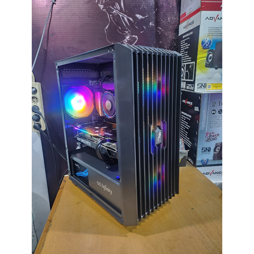 Jual (PC ONLY / RAKITAN) GAMING INTEL CORE I5 12400F | B760M WIFI | RTX 3060 12GB | Shopee Indonesia