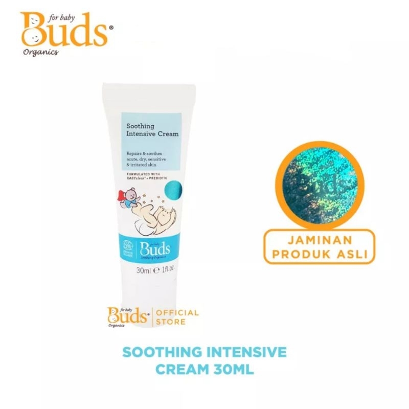 Jual BUDS ORGANIC SOOTHING INTENSIVE CREAM 30ML | Shopee Indonesia