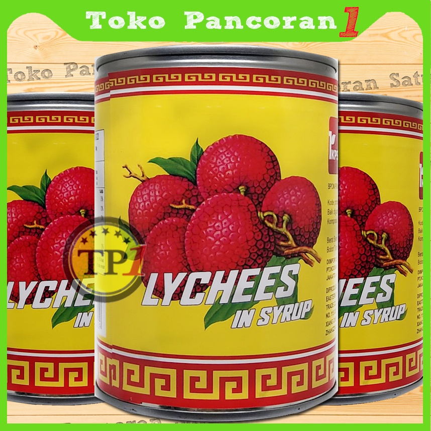 Jual Lychee in Syrup Kaleng mili thailand / Buah Leci Dalam Sirup Kaleng 567gr lychees IPKS ...