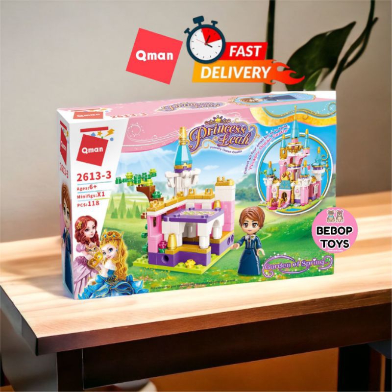 Jual QMAN BRICKS (Mirip lego) 2613-3 PRINCESS LEAH CASTLE | Shopee ...