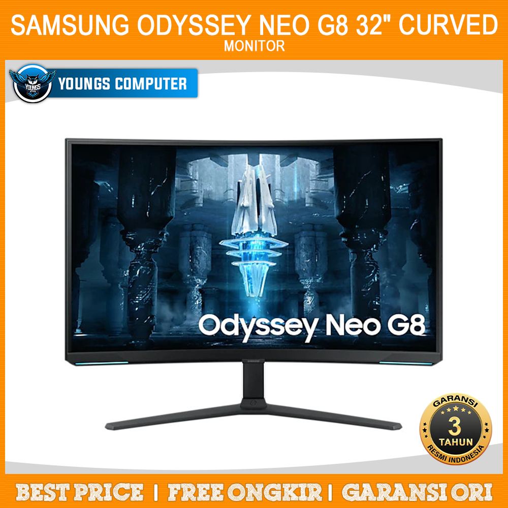 Jual LED SAMSUNG Odyssey Neo G8 32" Curved 4K 240hz Monitor ...
