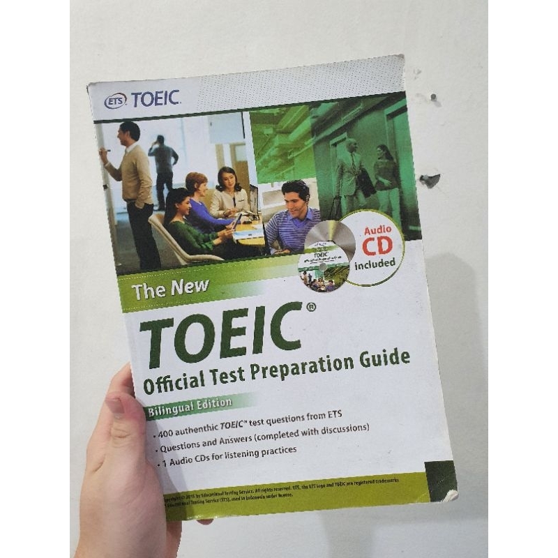 Jual BUKU TOEIC OFFICIAL TEST PREPARATION GUIDE BILLINGUAL EDITION ...
