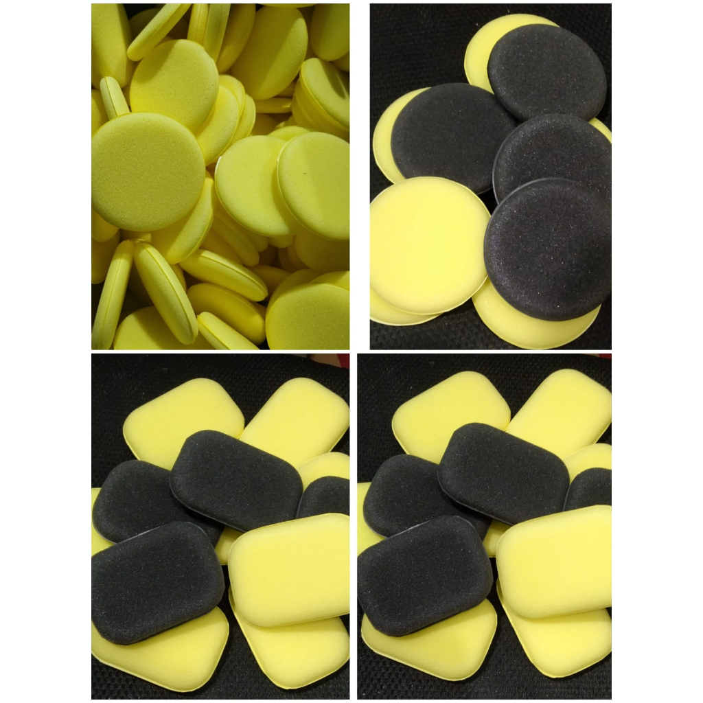 Jual busa gosok aplikator serbaguna busa pad spon pad applicator hitam ...